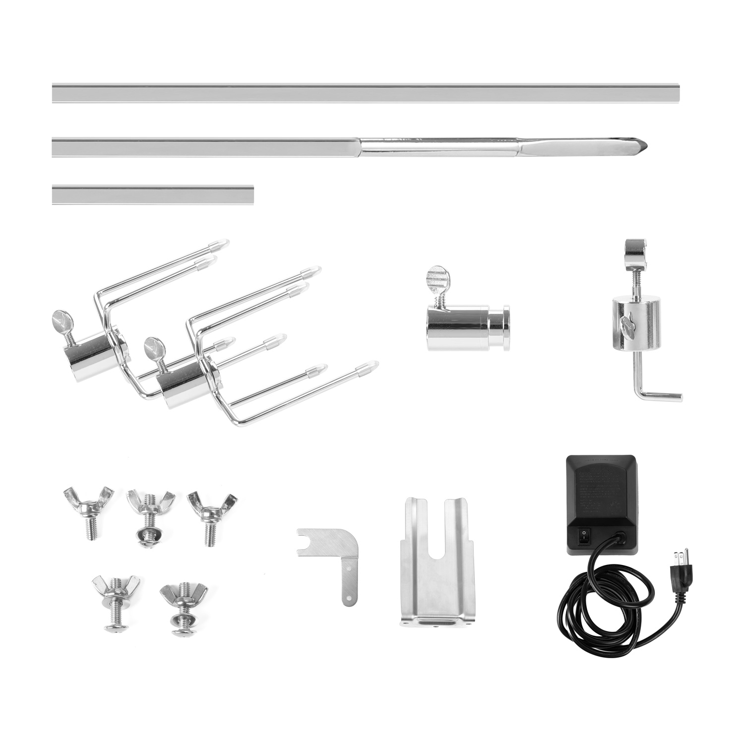 UNIVERSAL ROTISSERIE KIT FOR GRILLS FORK – LEJU – Best Grill Parts ...